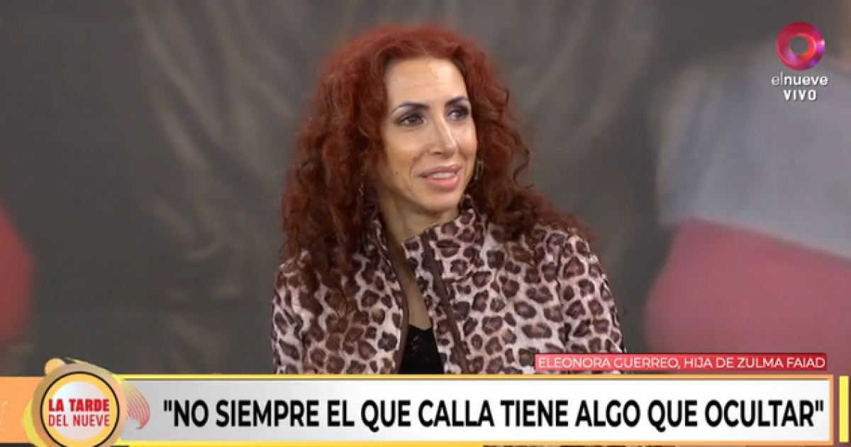 La Tarde del Nueve: Hablamos con una de las hijas de Zulma Faiad ...